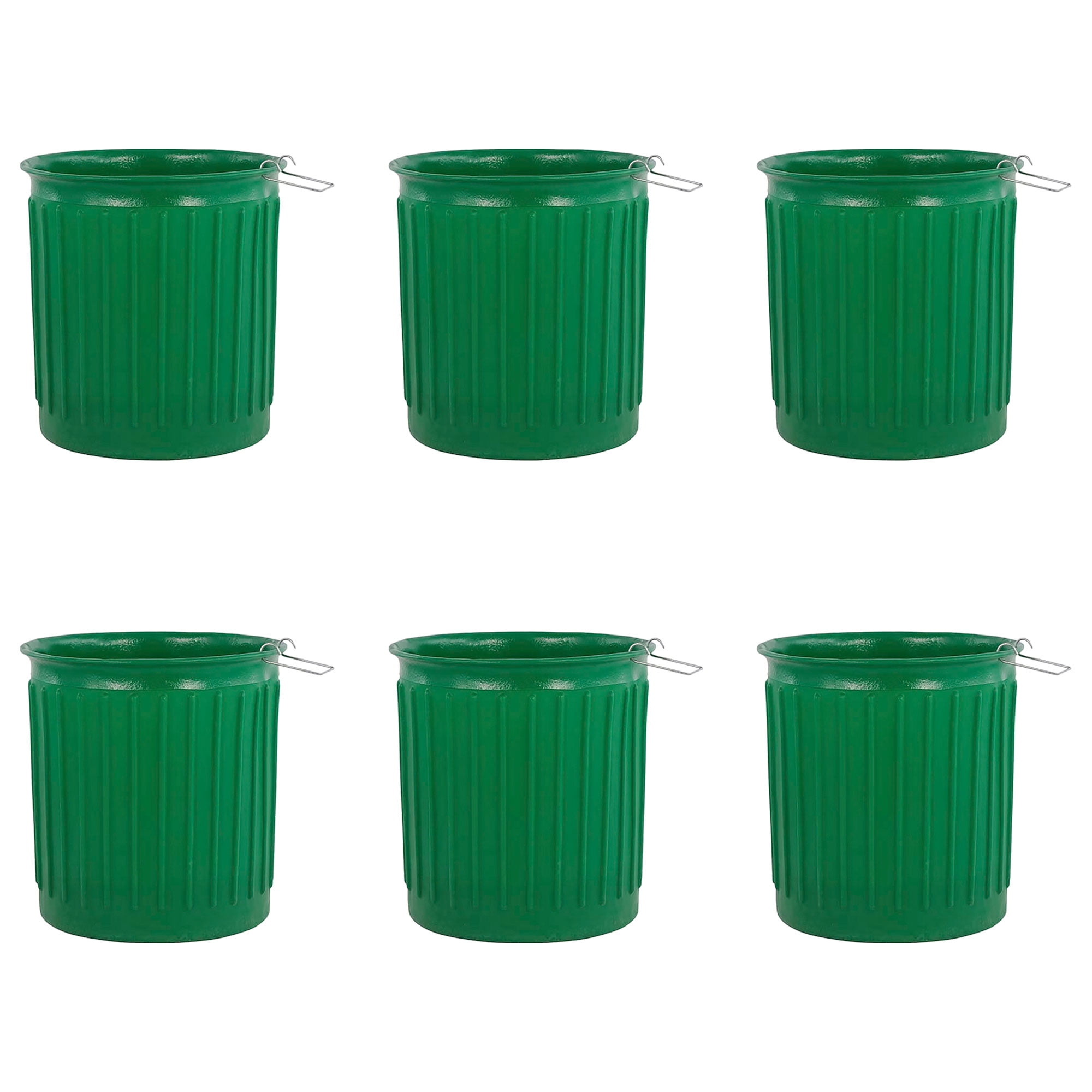Chem-Tainer 60 Gal Carry Landscape Barrel w/Steel Top Ring, 6 Pack ...