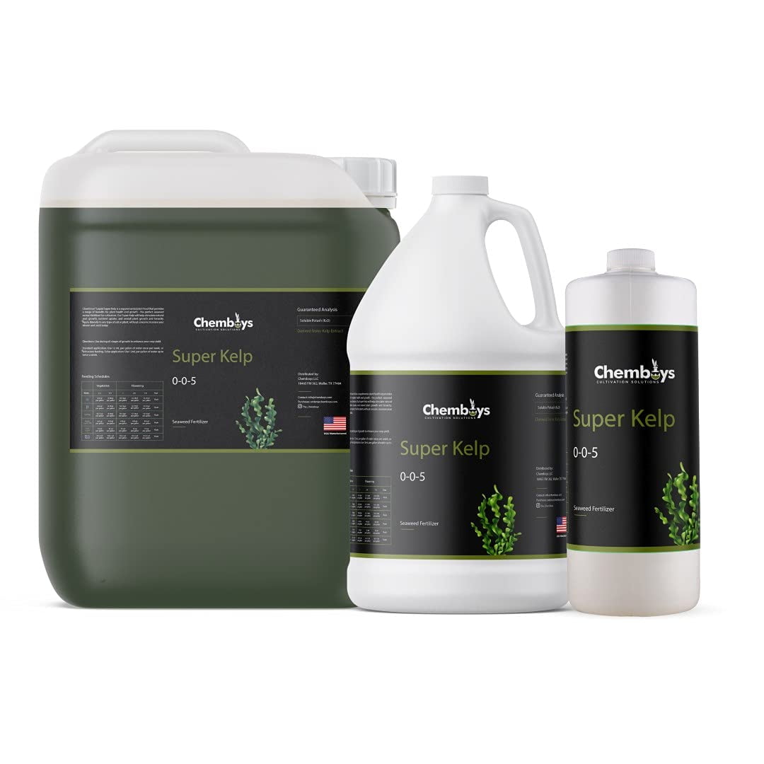 Chemboys Super Kelp Liquid Seaweed Fertilizer - Kelp Plant Food ...