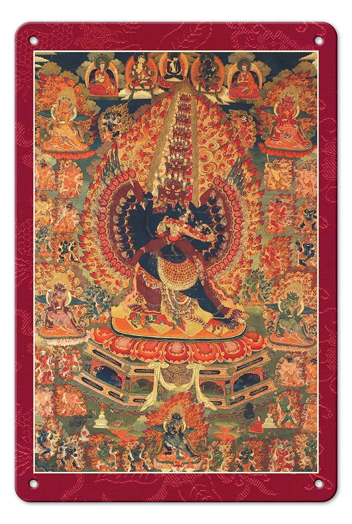 Chemchok Heruka - Mahottara Heruka - Tantric Buddhist Deity - Vintage ...