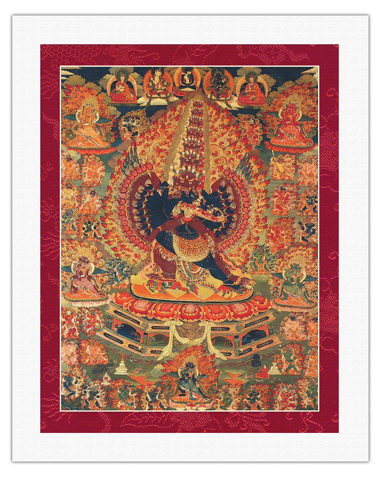 Chemchok Heruka - Mahottara Heruka - Tantric Buddhist Deity - Vintage ...