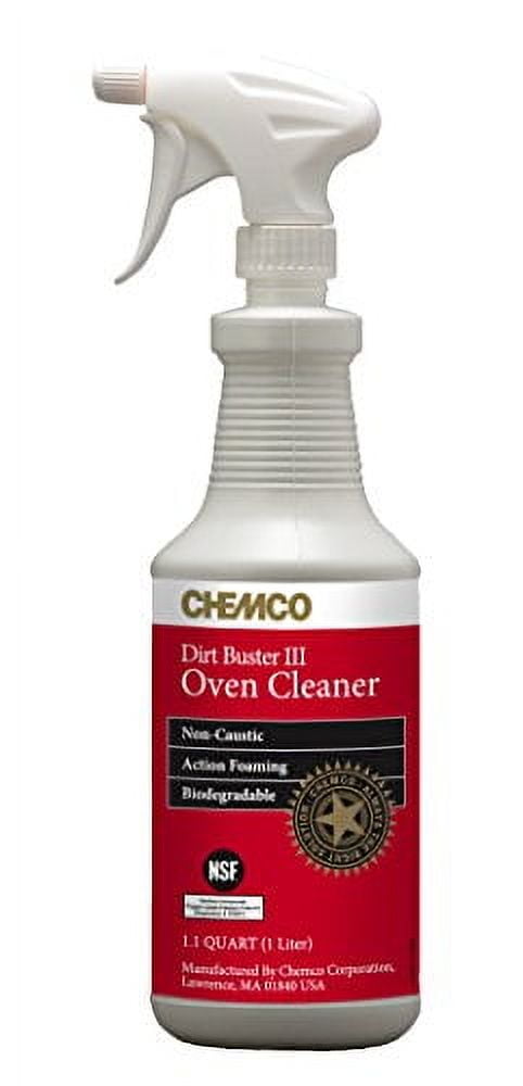 Chemco Dirt Buster III Non-caustic Oven Cleaner (Case of 6-1 Liter ...
