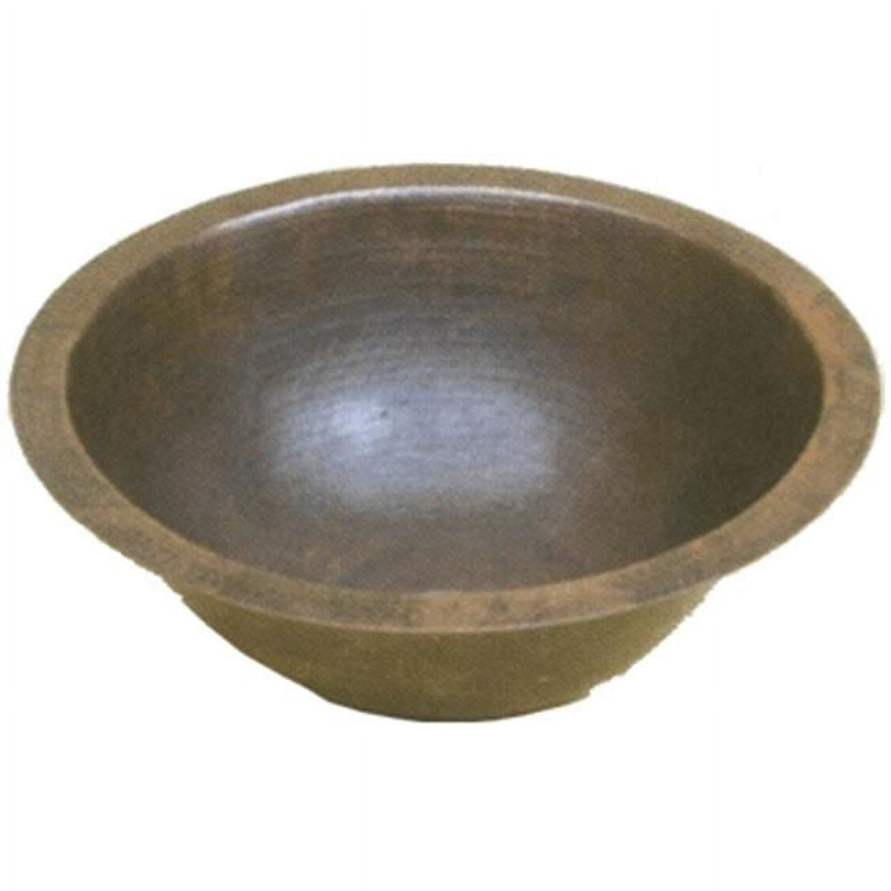 Chemcore Industries CPBR15 15 in. Hammered Round Vanity Sink - Walmart.com