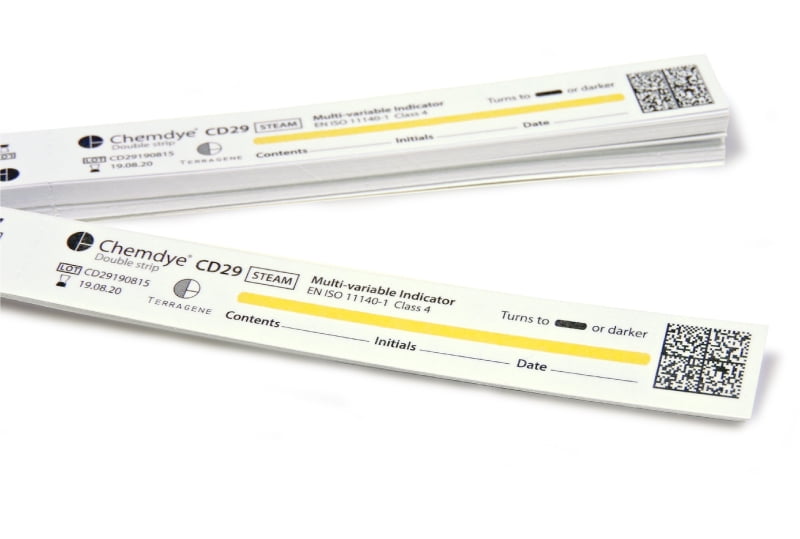 Chemdye Sterilization Indicator Strips comparable to OK: 8", 250 count ...