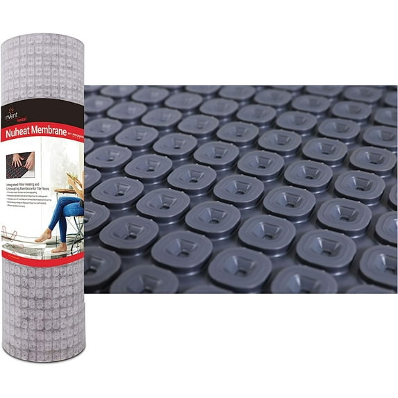 Chemelex NuHeat Uncoupling Membrane 54 Sq Ft Roll (3' 3'' x 16.5 ...