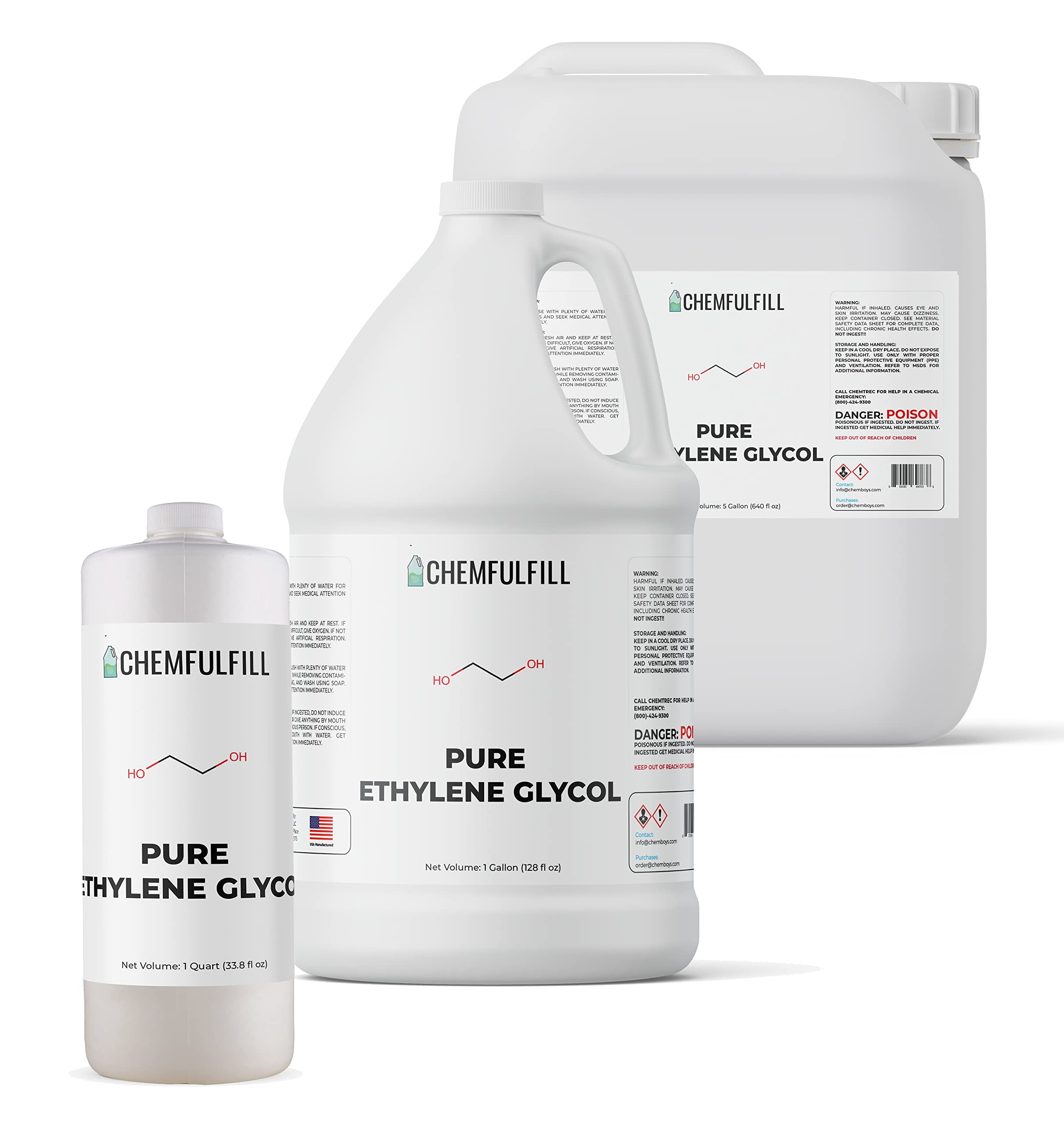 Chemfulfill Ethylene Glycol - Highly Pure EG (Ethylene Glycol - 1 ...