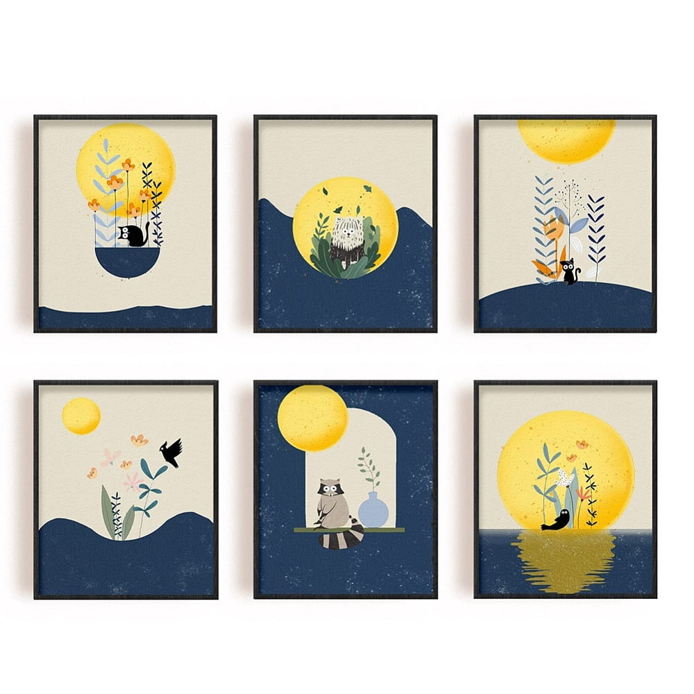 Chemical Fiber Oil Canvas Hanging Painting Home Wall Decoration ...