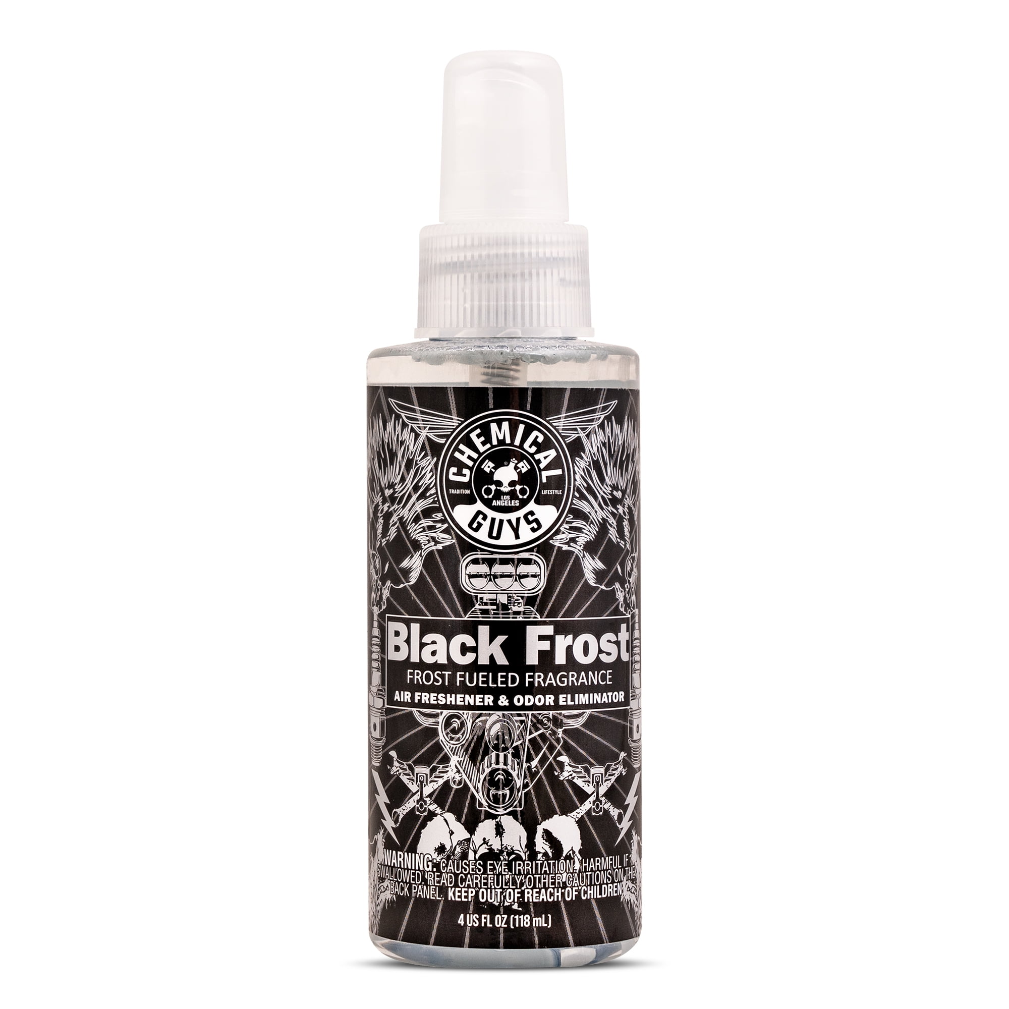 Chemical Guys Black Frost Air Freshener 4 Ounces Car Odor Eliminator ...