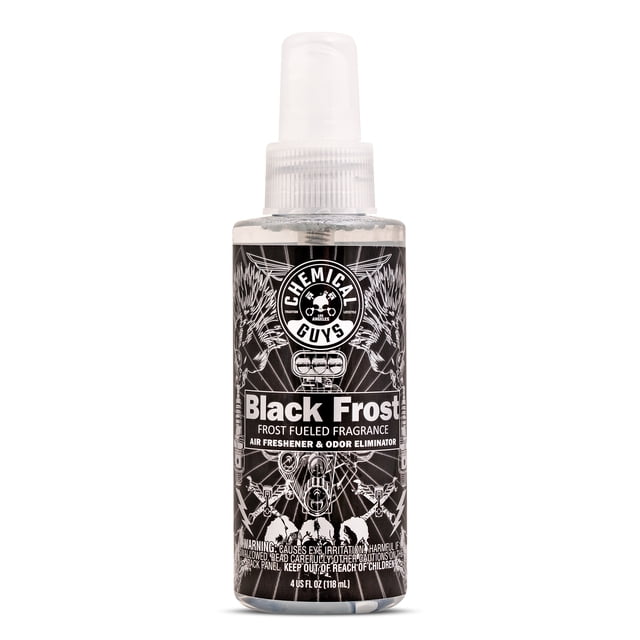 Chemical Guys 4 Ounces Black Frost Air Freshener & Odor Eliminator ...