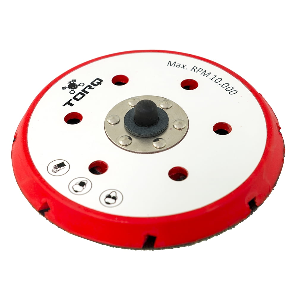 Chemical Guys BUFLC_202 - TORQ R5 Dual-Action Red Backing Plate with ...
