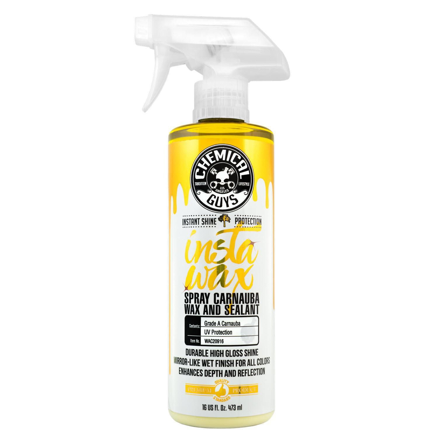 Chemical Guys CHGWAC20916 16 oz InstaWax Liquid Carnauba Shine ...