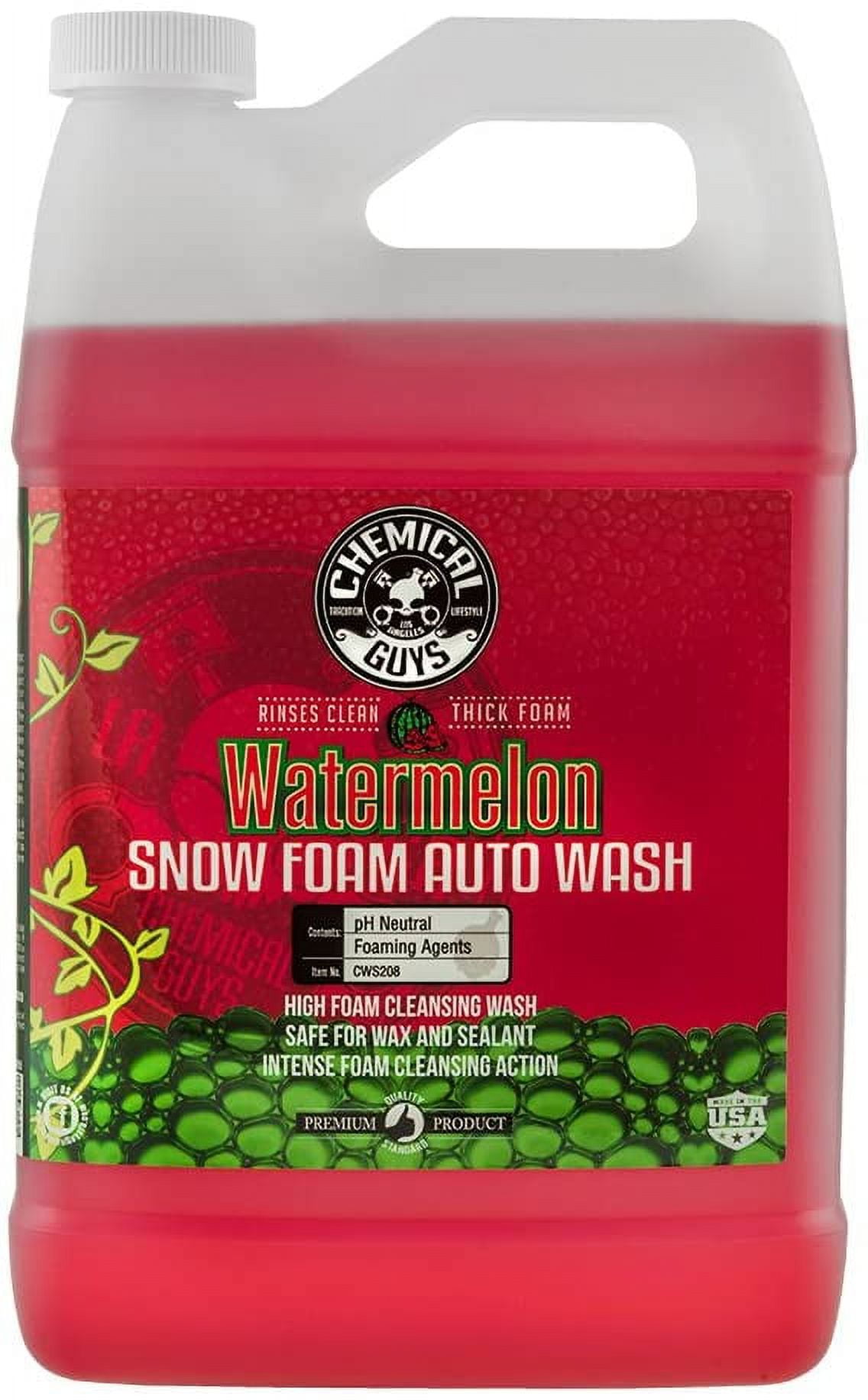 Free Shipping! Chemical Guys CWS208 Watermelon Snow Foam Car Wash Soap ...
