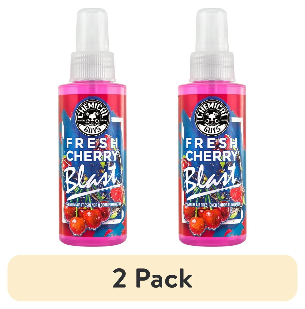 (2 pack) Chemical Guys Fresh Cherry Blast Scent Air Freshener and Odor ...
