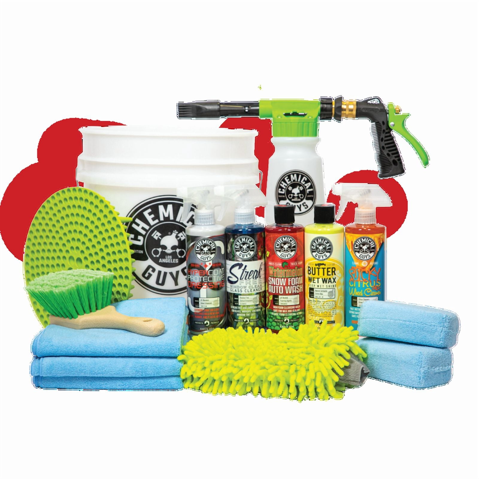 Chemical Guys HOL340 15-Piece Arsenal Builder Car Wash Kit with Foam ...