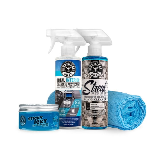 Chemical Guys Interior Cleaning Essentials Kit - Walmart.com