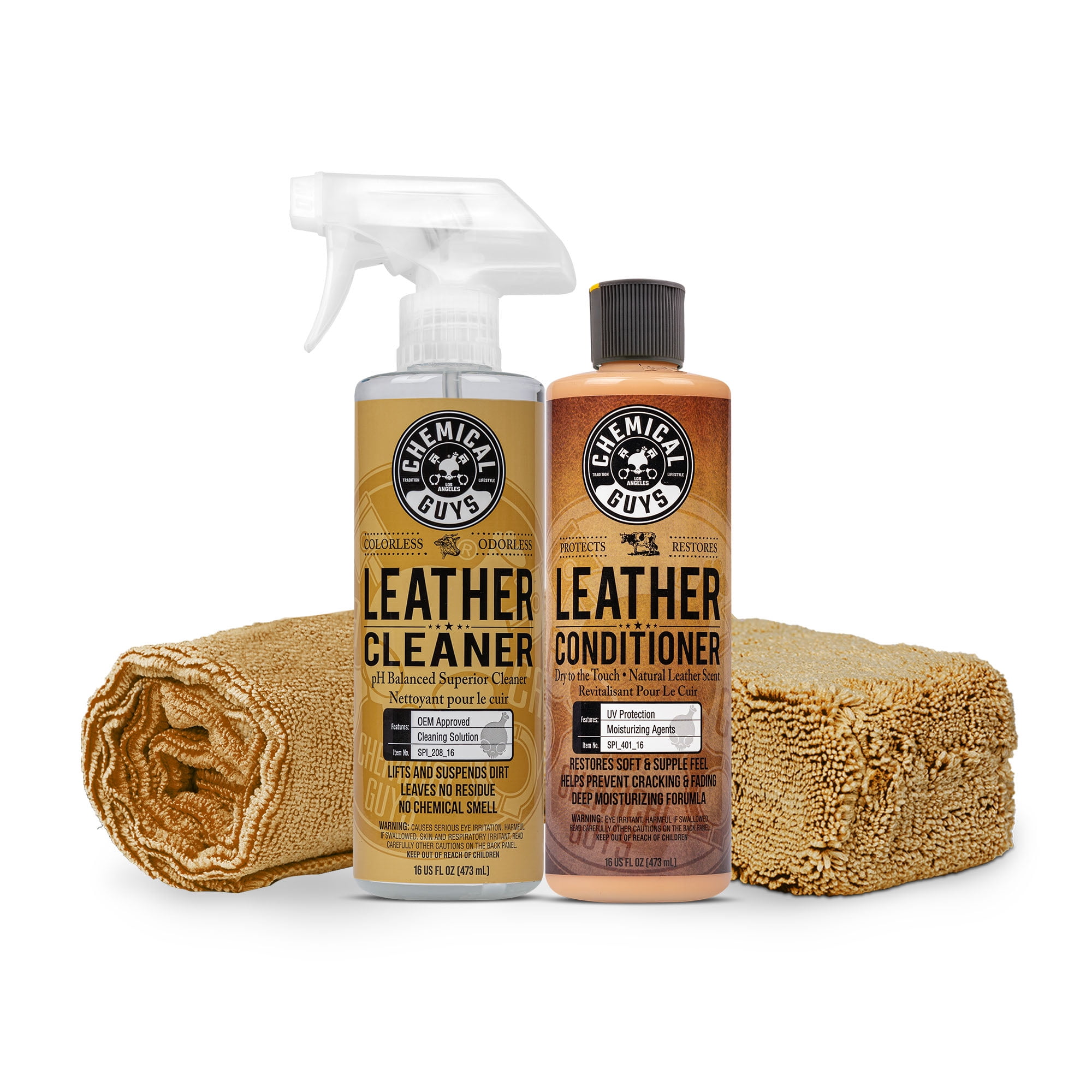 Chemical Guys Leather Essentials Kit - Walmart.com