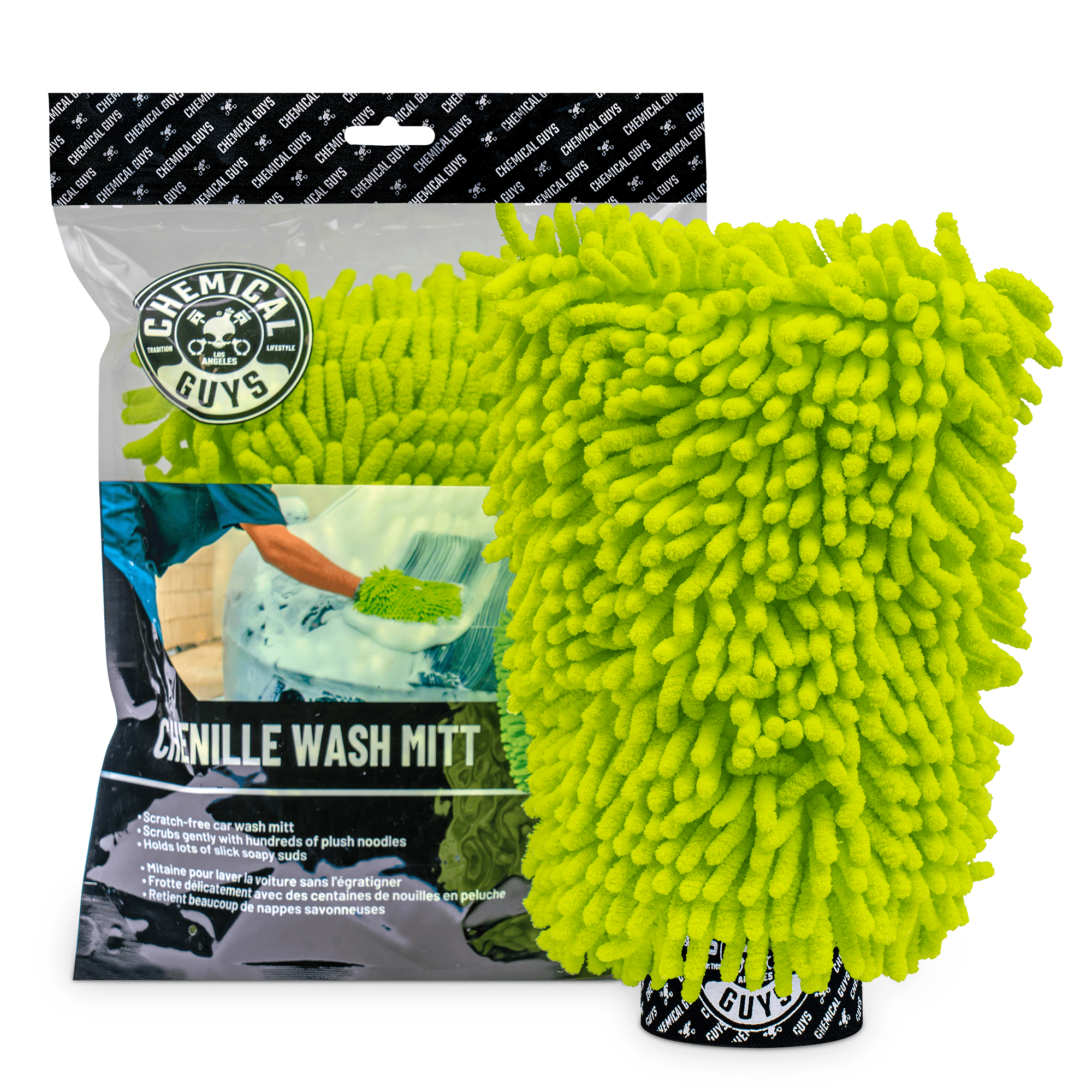 Chemical Guys Chenille Premium ScratchFree Microfiber Wash Mitt ...