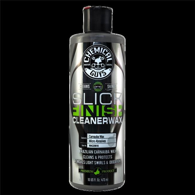 Chemical Guys Slick Finish Cleaner Wax WAC20616 Automotive Waxes, 16 oz ...