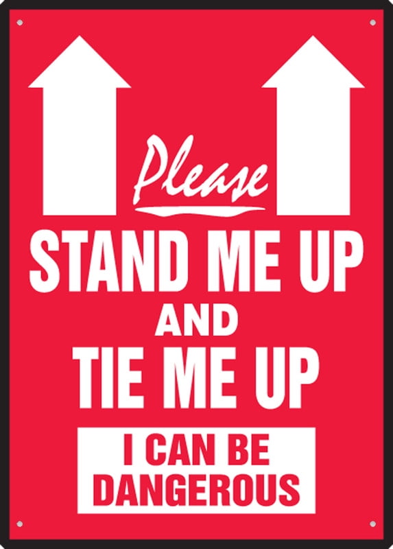 Chemical Hazardous Safety Labels 8 X 12 Inches Rust Free . Aluminum ...