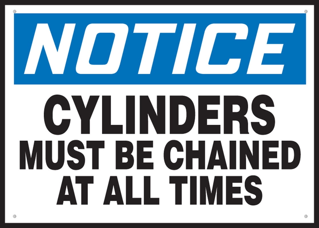 Chemical Hazardous Safety Labels Outdoor Metal Sign - 12 X 8 Metal ...