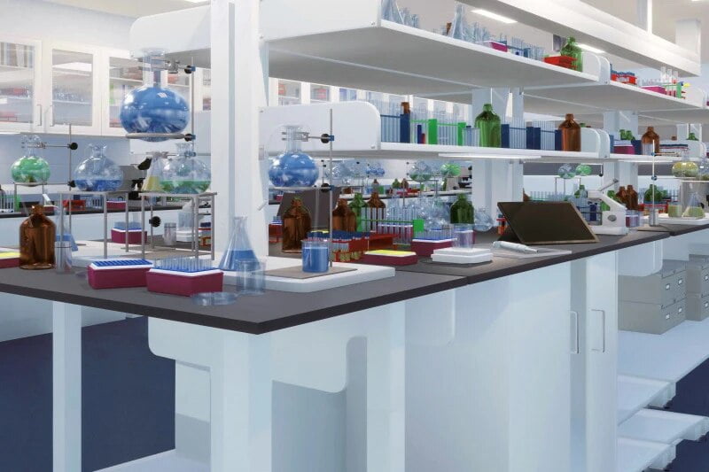 Chemical Laboratory Interior Photo Backdrop Room Decor Kids Back to ...