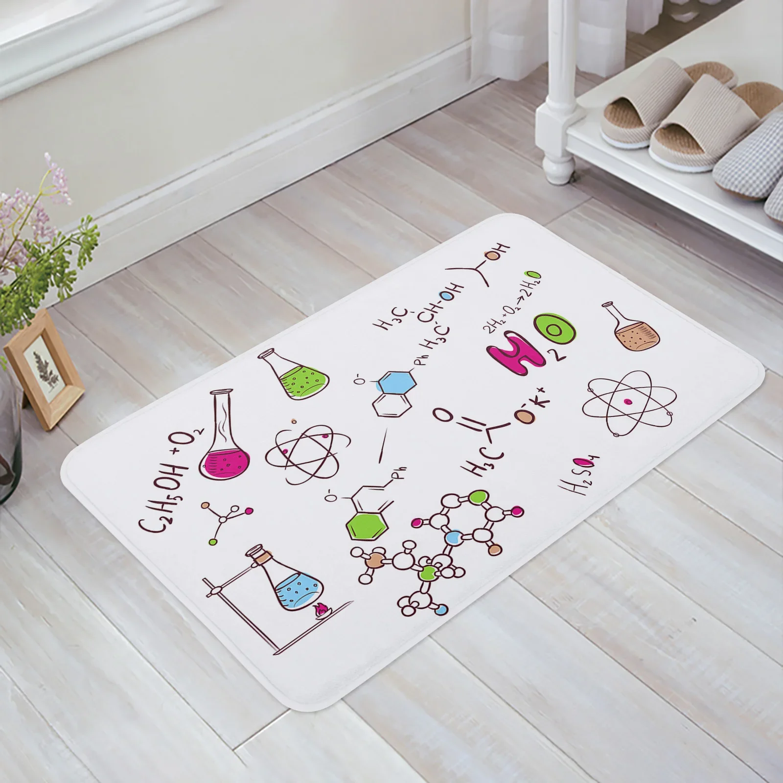 Chemical Periodic Table Of Bathroom Mat Corridor Carpet Kitchen Mat ...