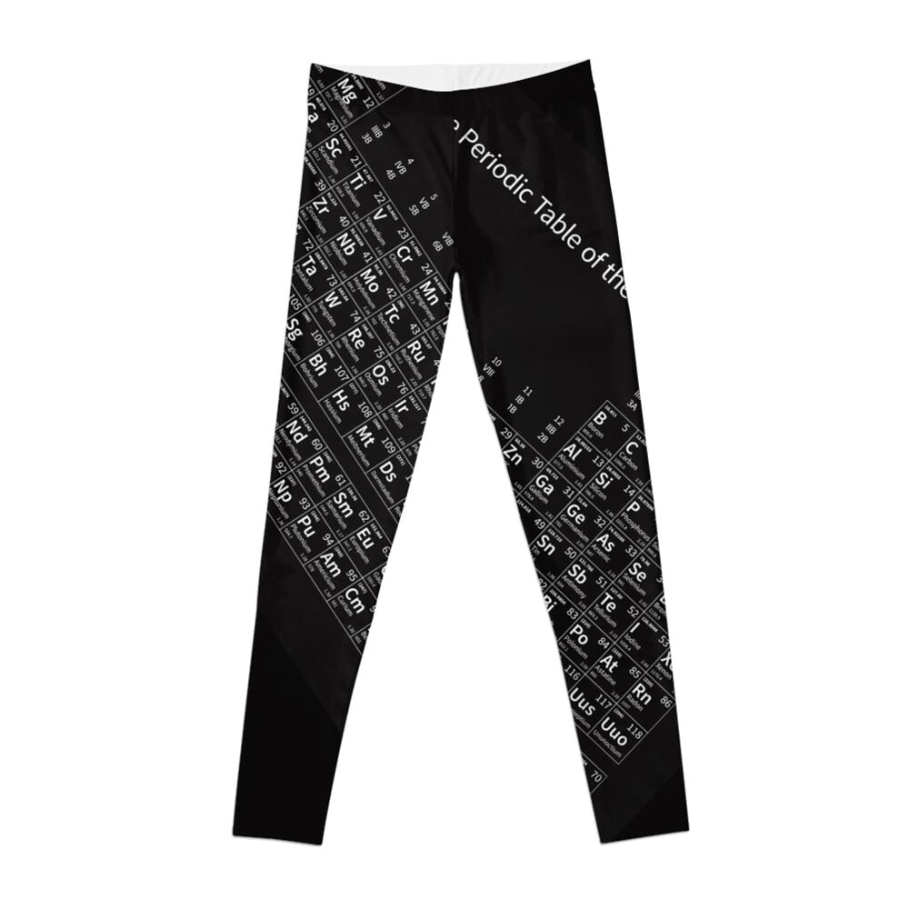 Chemical Periodic table Leggings Women's pants Tight fitting woman ...