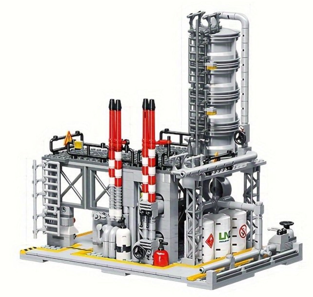 Chemical Plant: Chemical Laboratory City Building Blocks Set | General ...