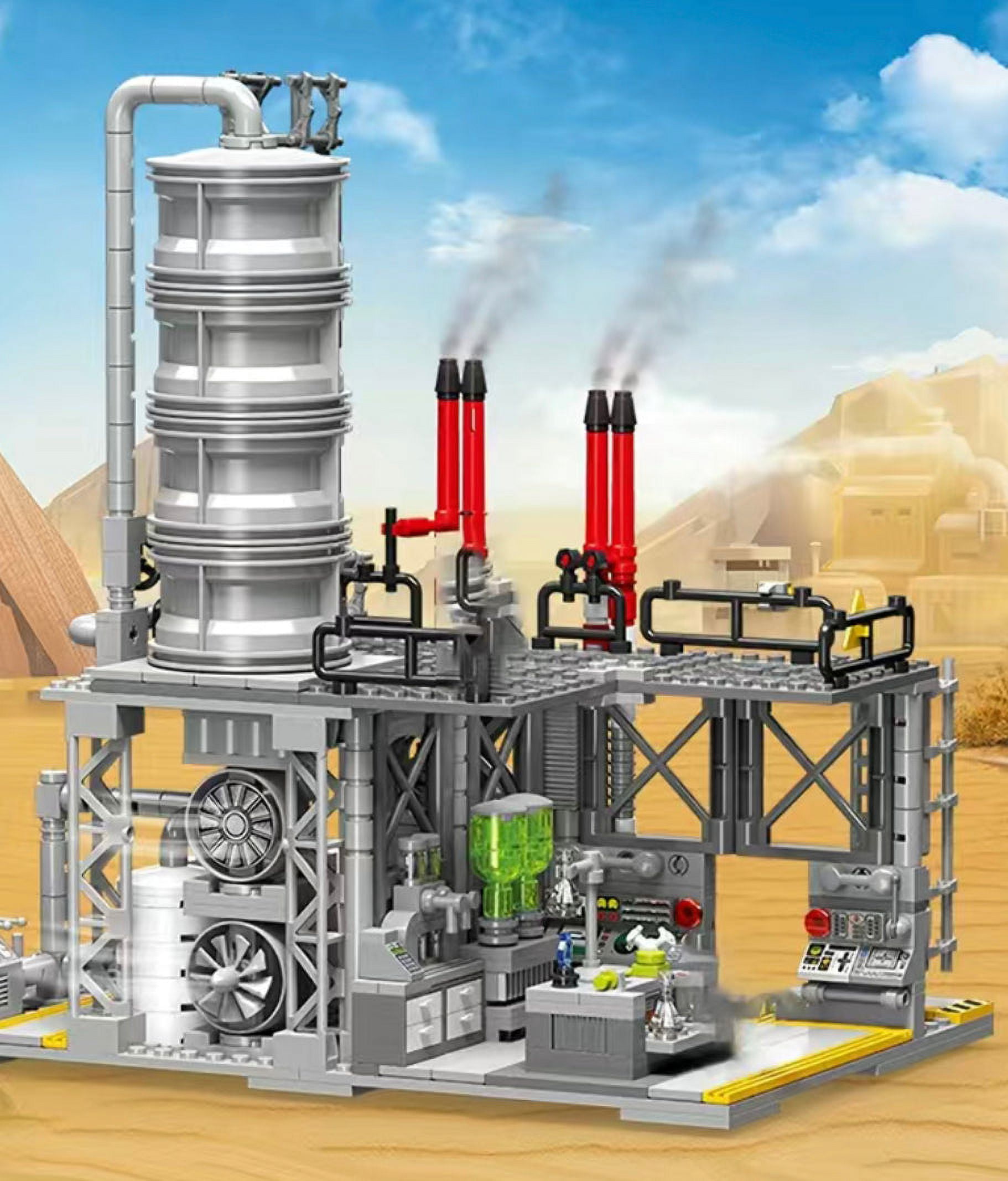 Chemical Plant: Chemical Laboratory City Theme Modular Building Blocks ...