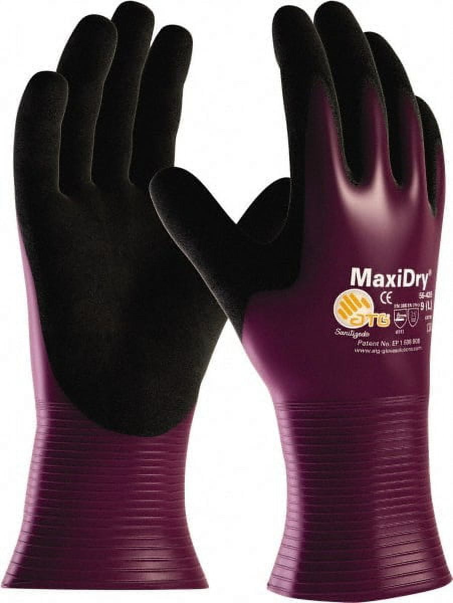 PIP 112-56-530-L MaxiDry Plus Nitrile Coated Hi-Performance Gloves ...