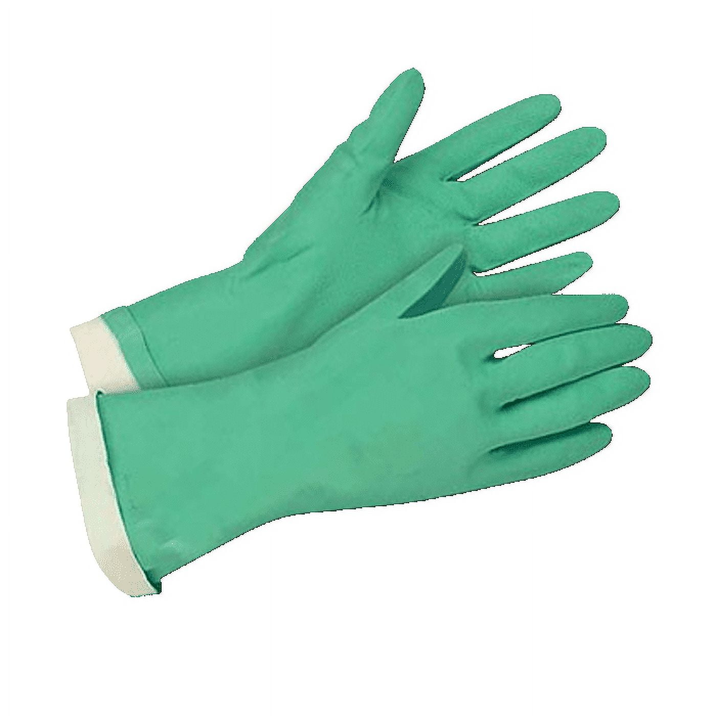 Chemical Resistant Green Nitrile Safety Gloves- Reusable - Walmart.com