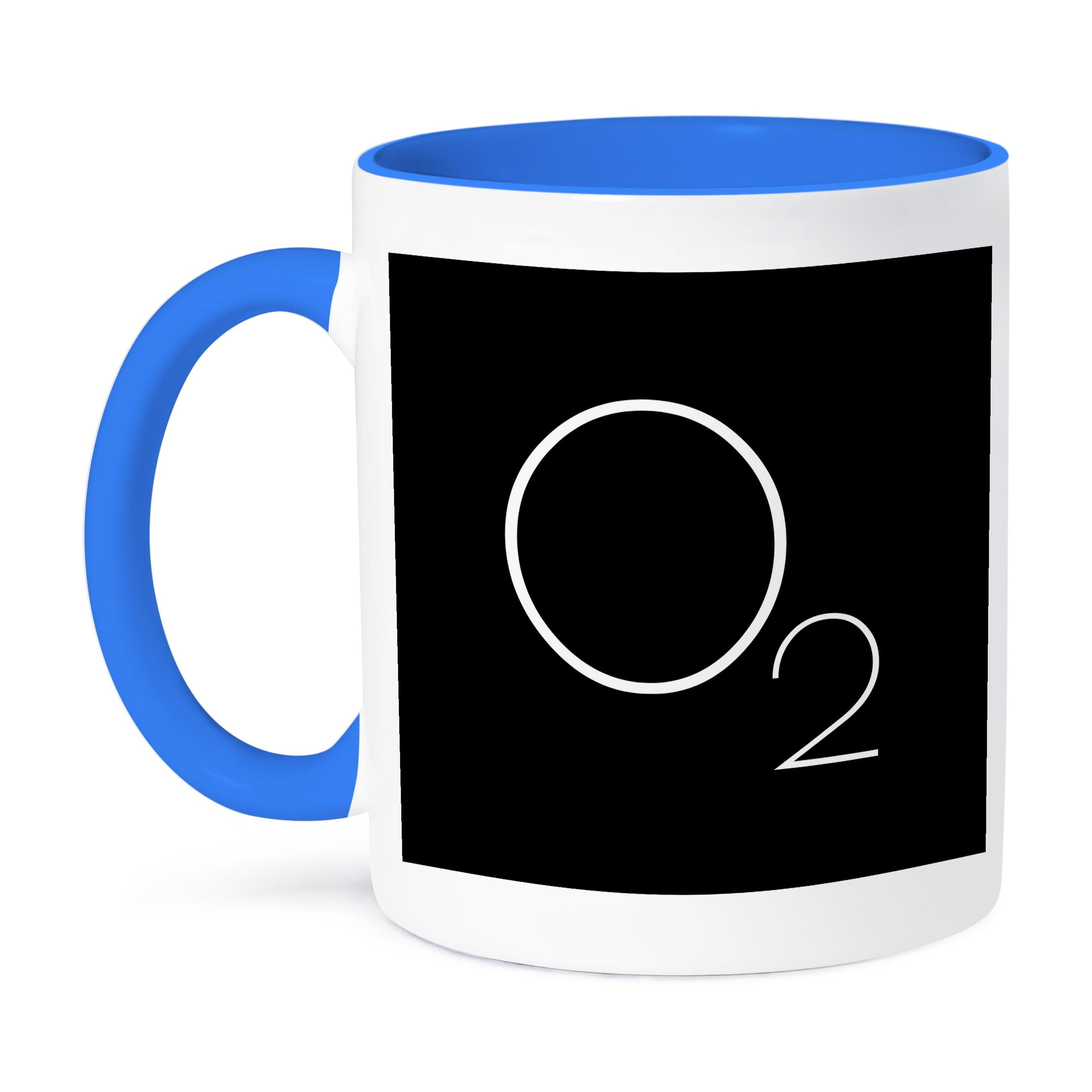 3dRose, Chemical formula O2 of oxygen or vital air. White letters on ...