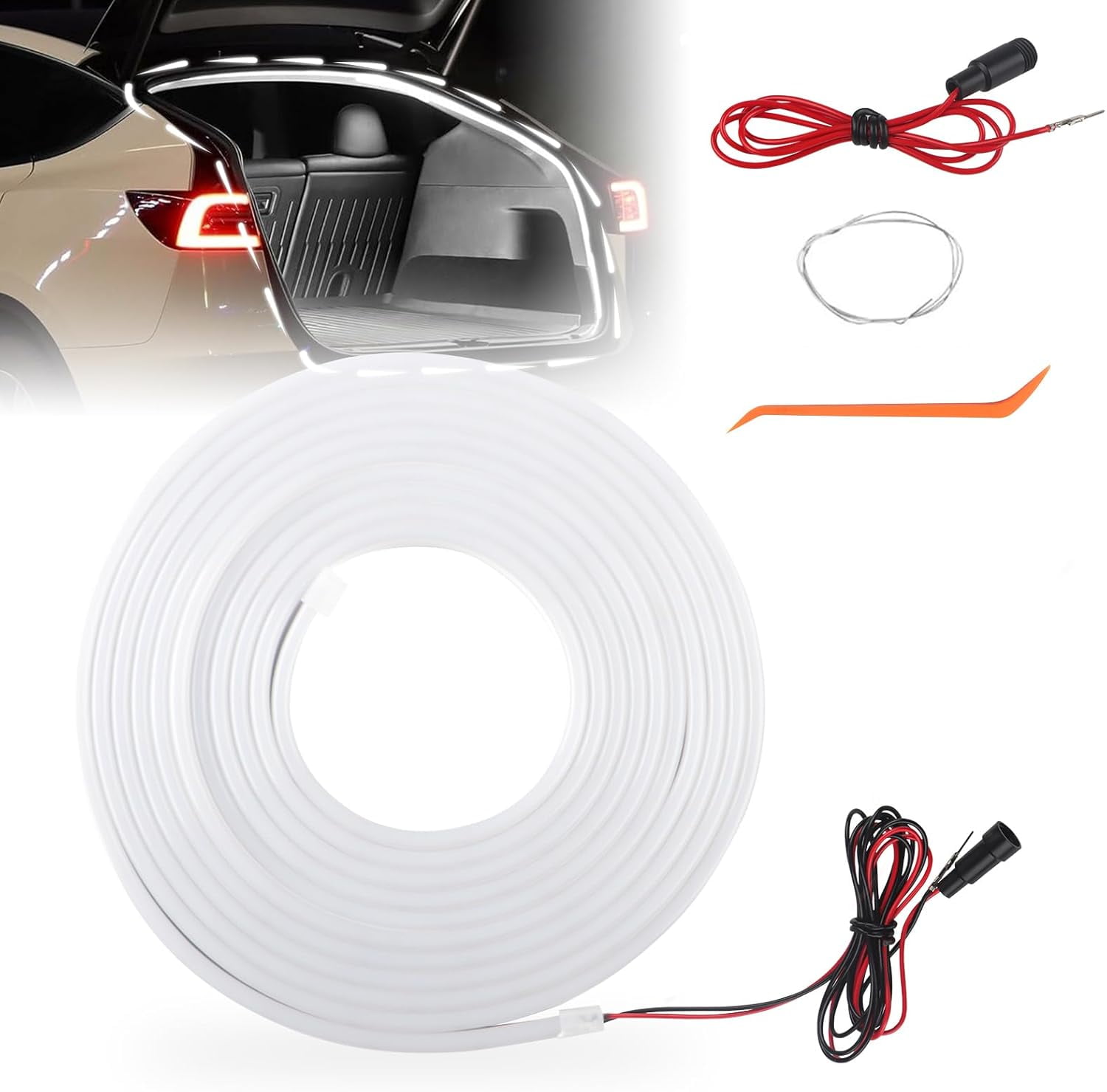 Chemini Car Trunk Light Strip,Upgrade The Dynamic Flow Light Mode,Trunk ...