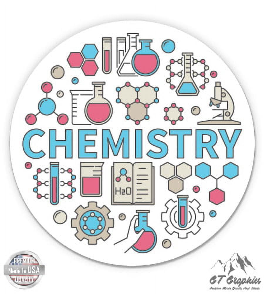 Chemistry - 12" Vinyl Sticker Waterproof Decal - Walmart.com