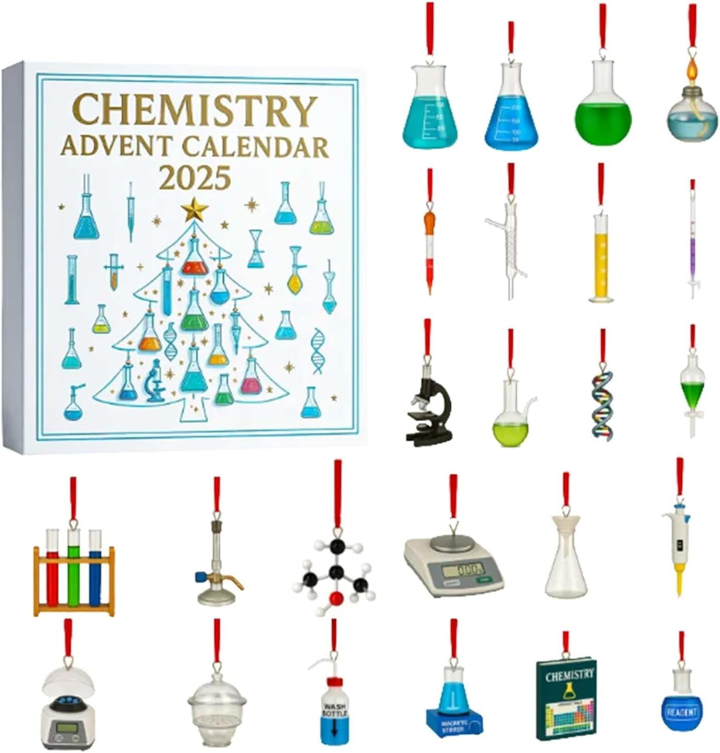 Chemistry Advent Calendars 2025 | 24 Days Instruments Ornament ...