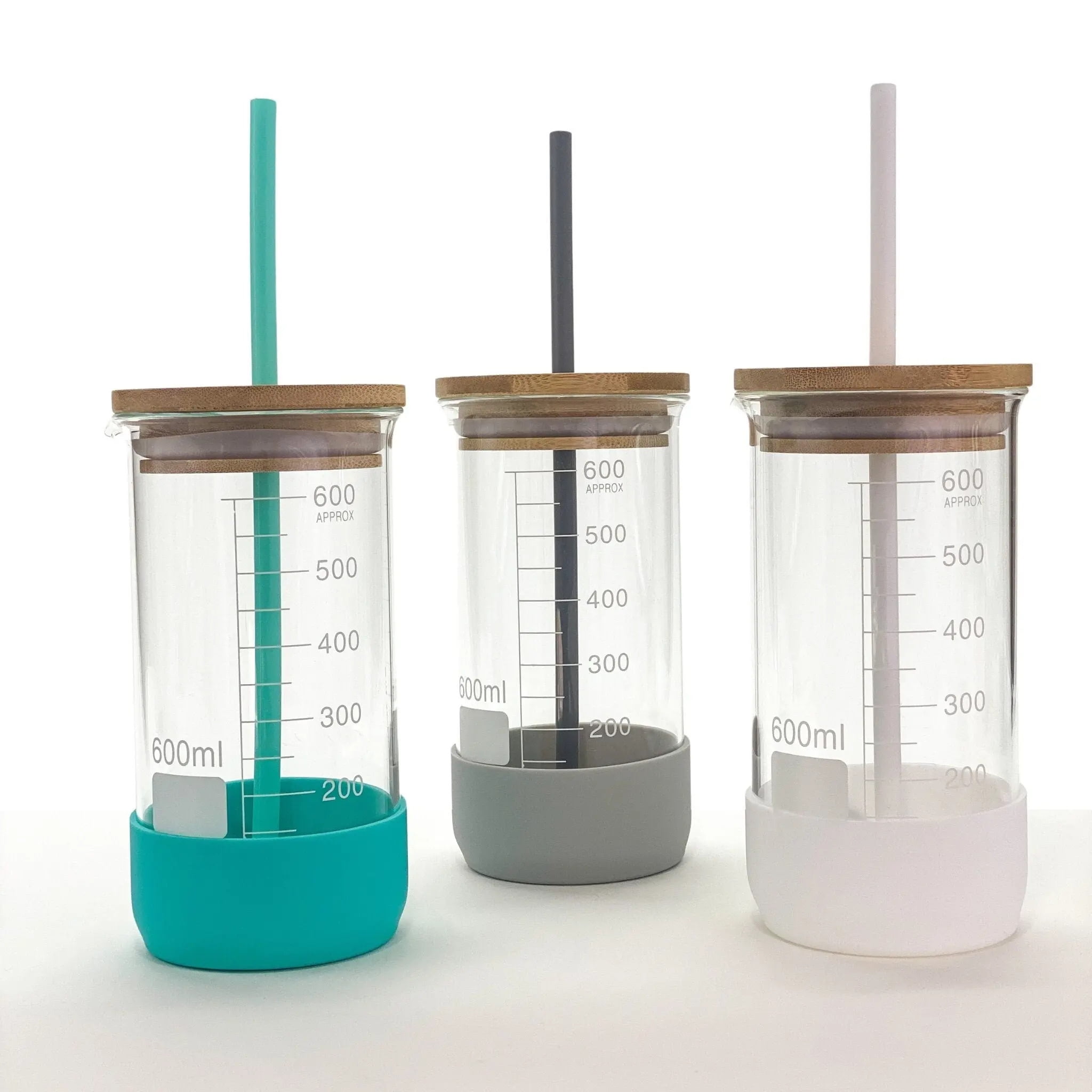 Chemistry Beaker Drink Tumbler with Straw Set | 600 mL | Lead-Free ...