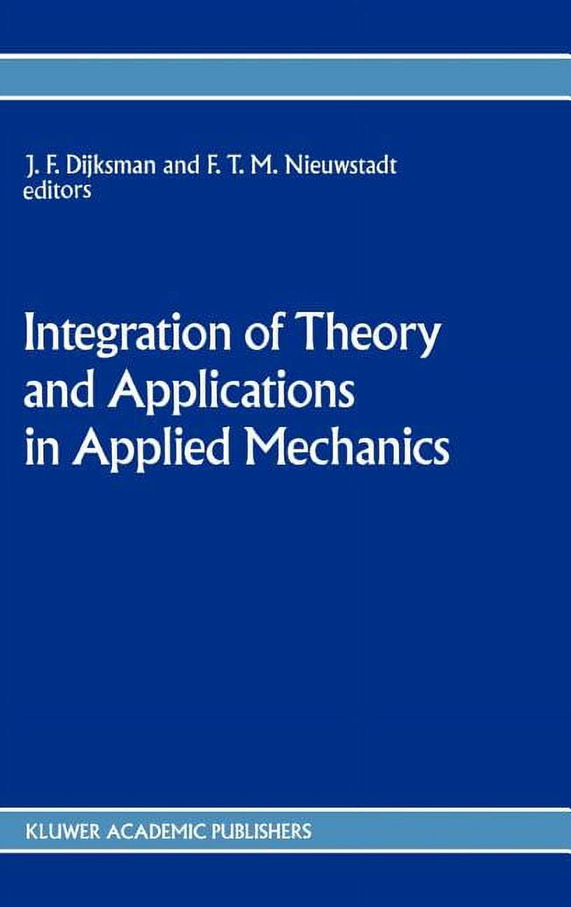 Chemistry and Biochemistry; 23 Integration of Theory and Applications ...