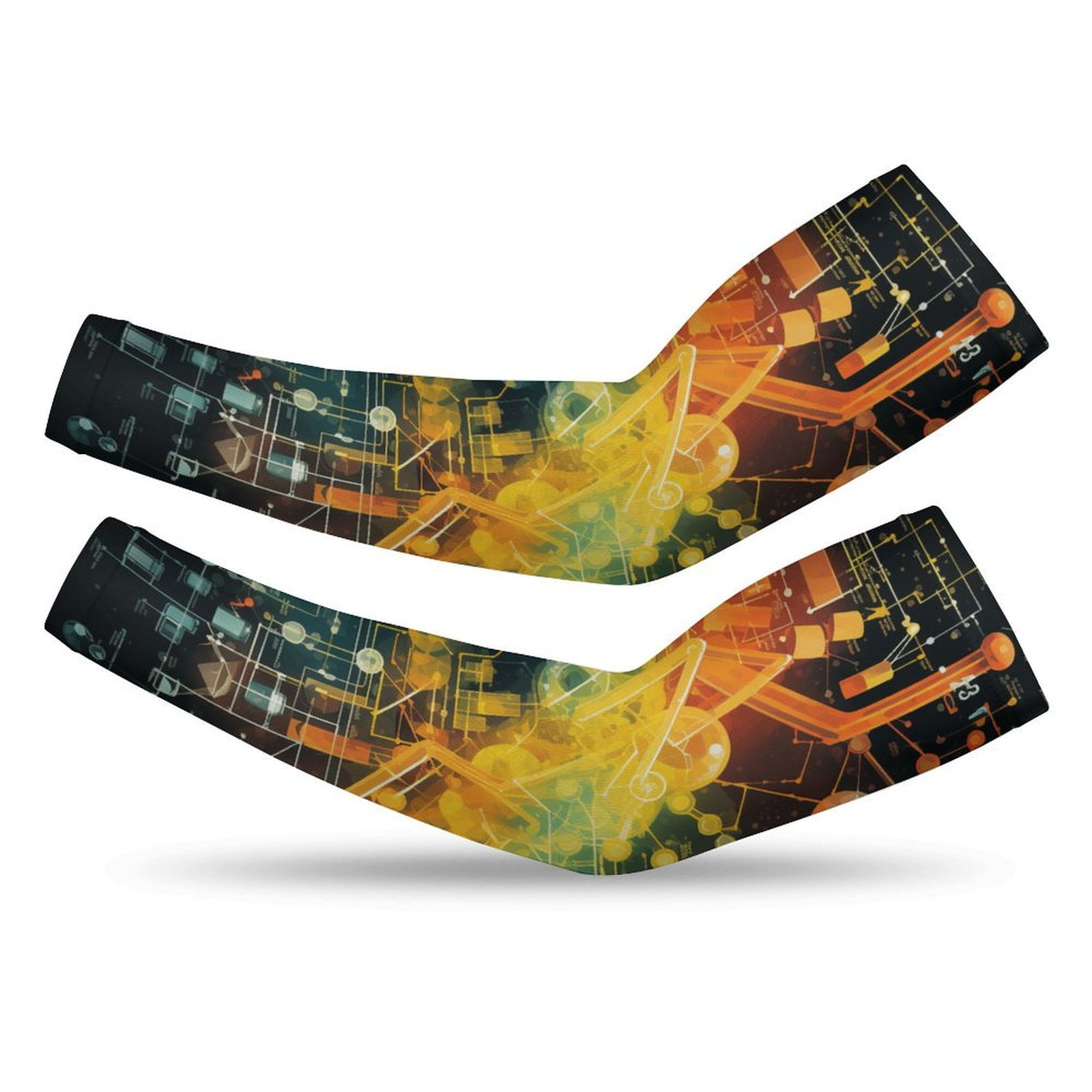 Chemistry Formulas Cooling Arm Sleeves For Men & Women Sunscreen Arm ...