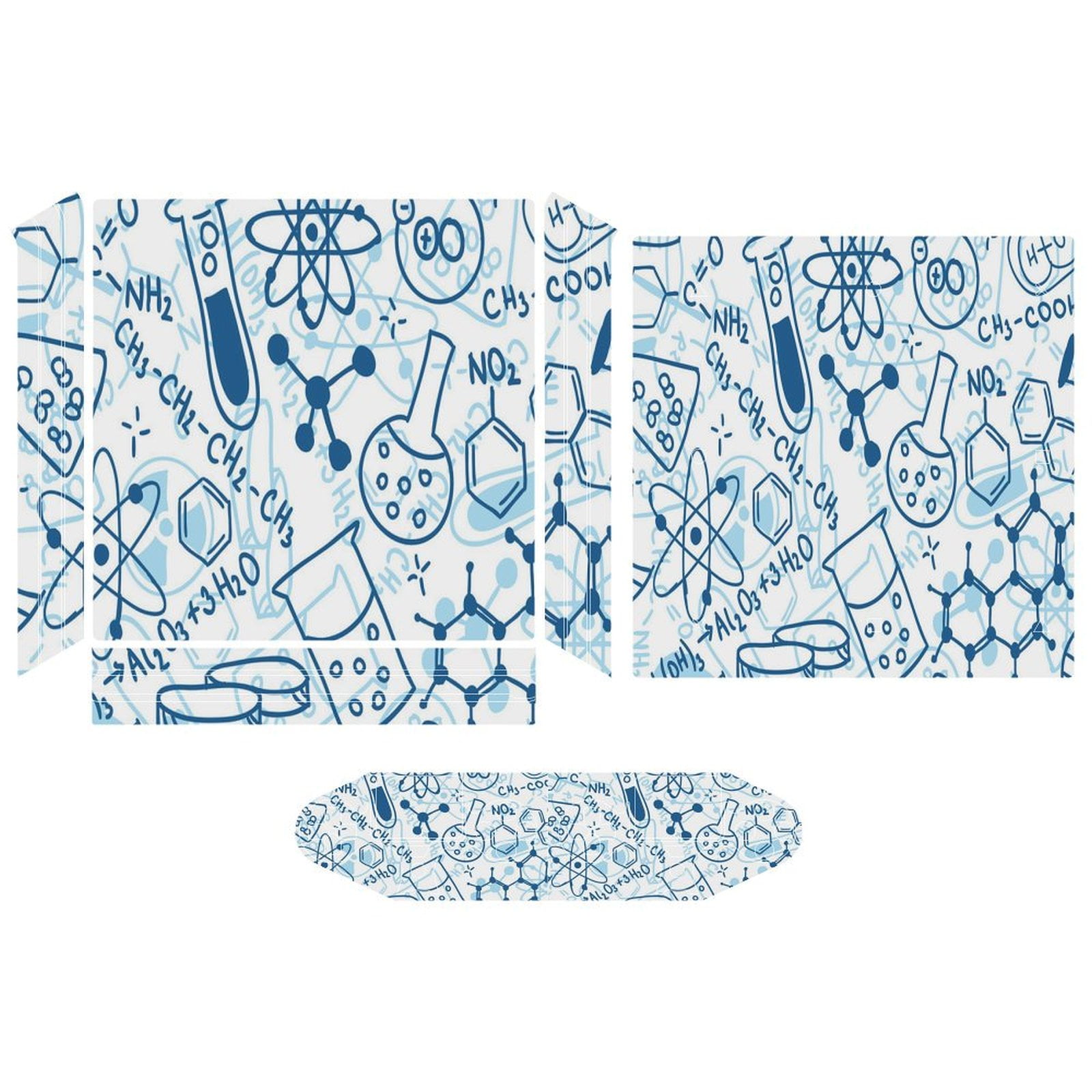 Chemistry Hand Drawn Doodles PS4/PS4 Pro/PS4 Slim Skin Sticker For ...