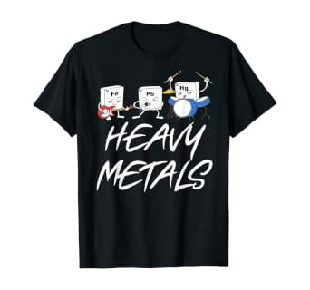 Chemistry Heavy Metals TShirt | Funny Chemistry Shirt, Unisex T-Shirt ...