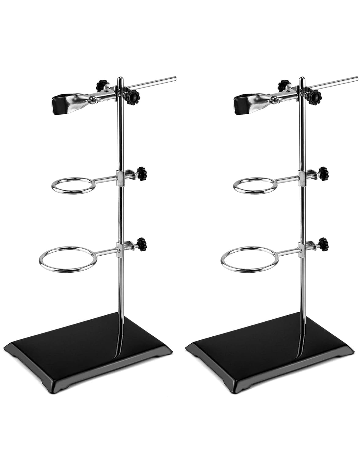 Chemistry Laboratory Stands Support Set, 2 Set Steel Lab Stand with ...