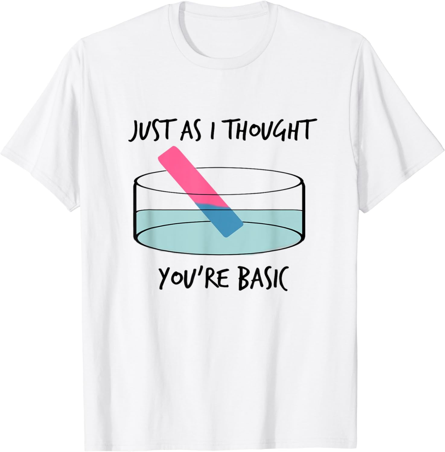 Chemistry T Shirt, Litmus Test, Funny Science Tee, STEM - Walmart.com