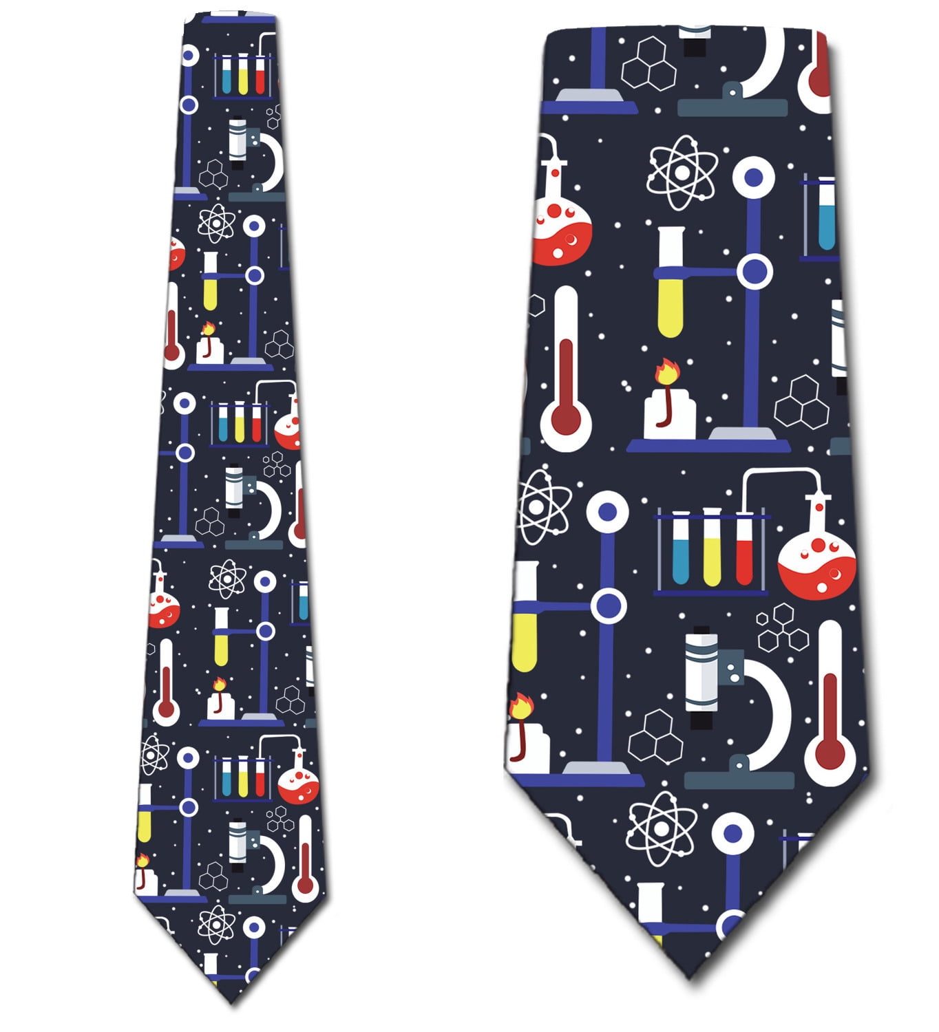 Chemistry Ties Mens Science Neckties Chemistry Icons Tie by Three ...