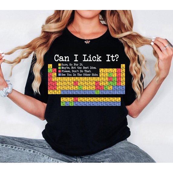 Chemistry V-Neck T-Shirt: Periodic Table Science, F6794 All Size S-5Xl ...