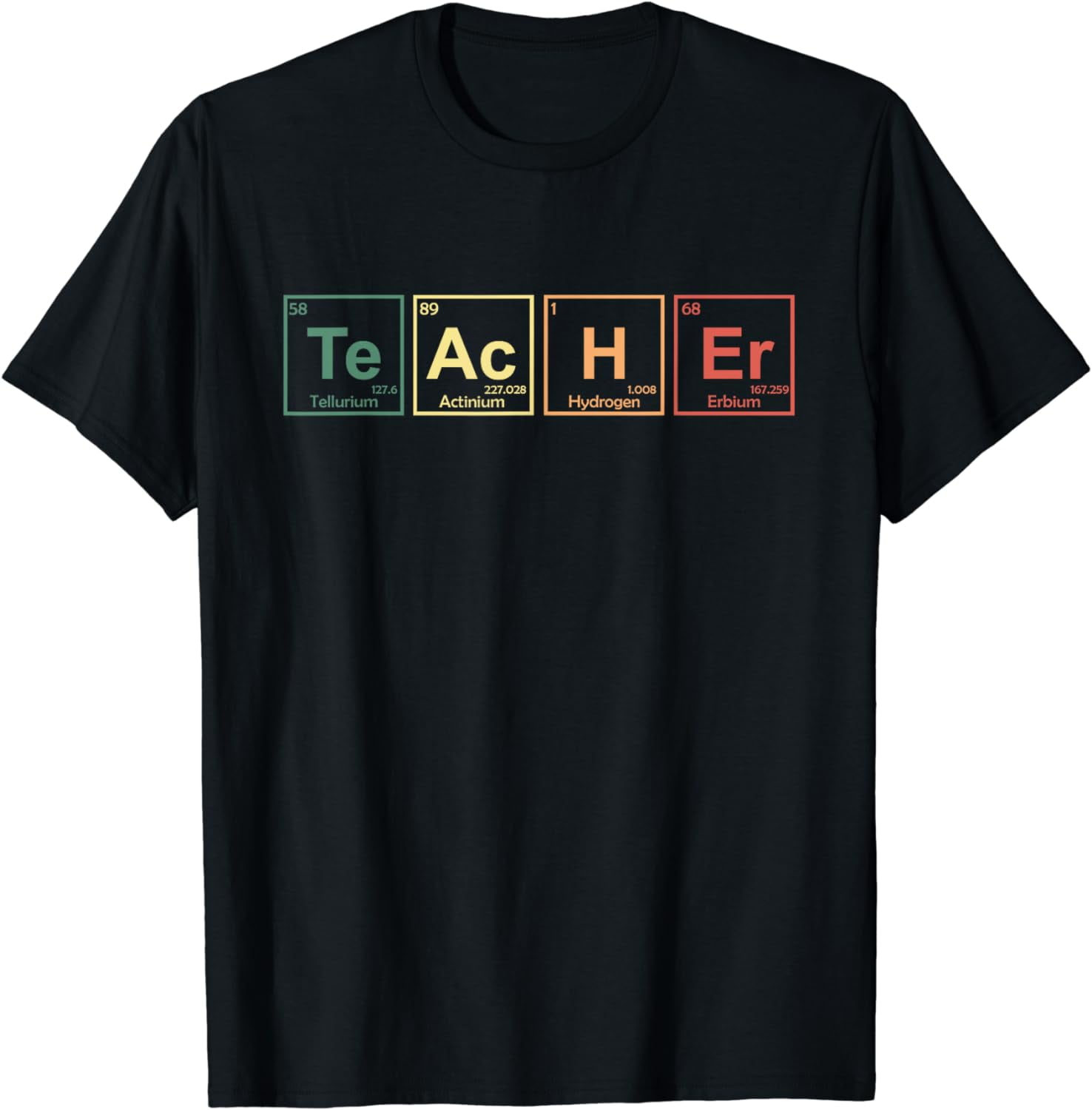 Chemistry teacher element symbols Periodic table Chemist T-Shirt ...