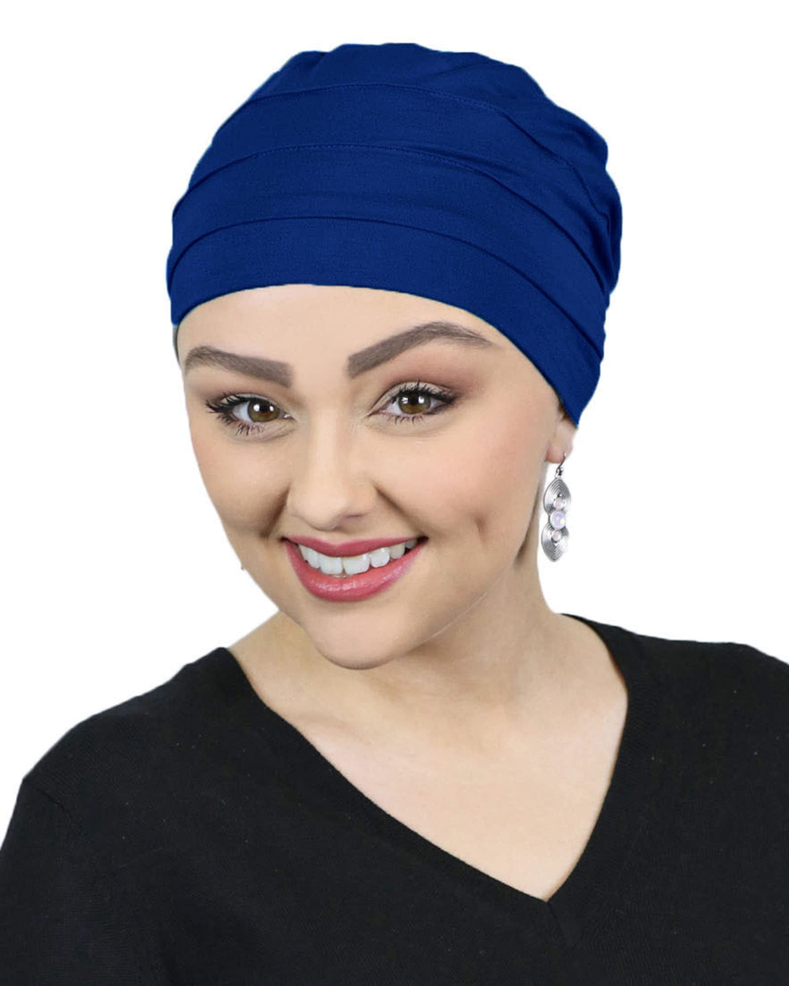 Chemo Hats For Women Soft Cancer Hair Loss Cancer Headwear Cap Under Hat Sleep Turban Hat