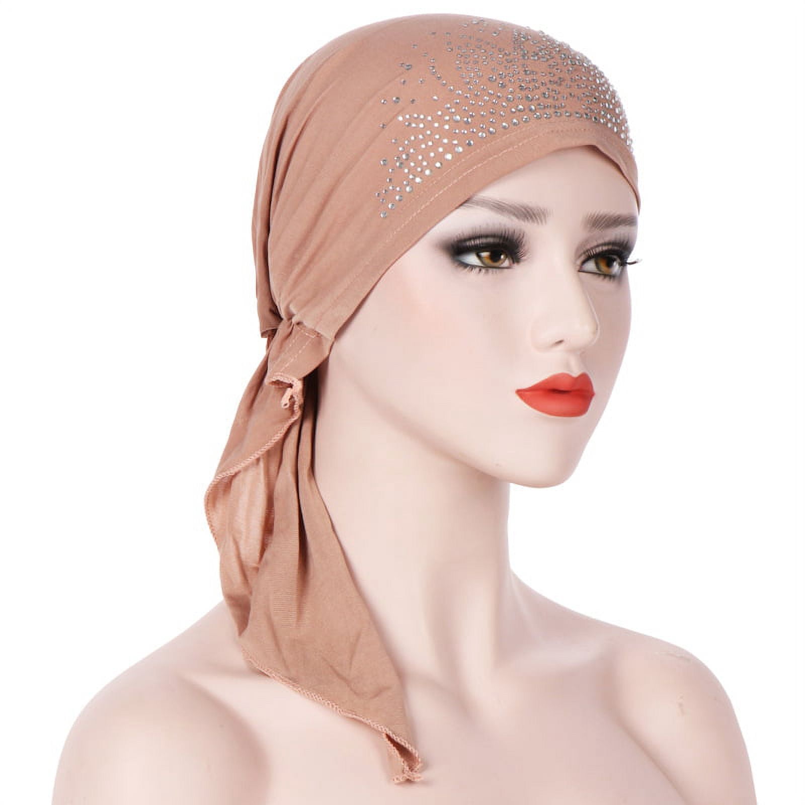 Chemo Headwear Turbans for Women Long Hair Head Scarf Headwraps Cancer ...
