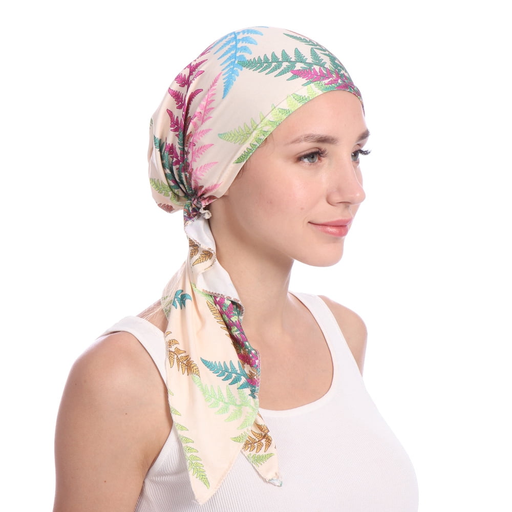 Chemo Headwear Turbans for Women Long Hair Head Scarf Headwraps Cancer ...