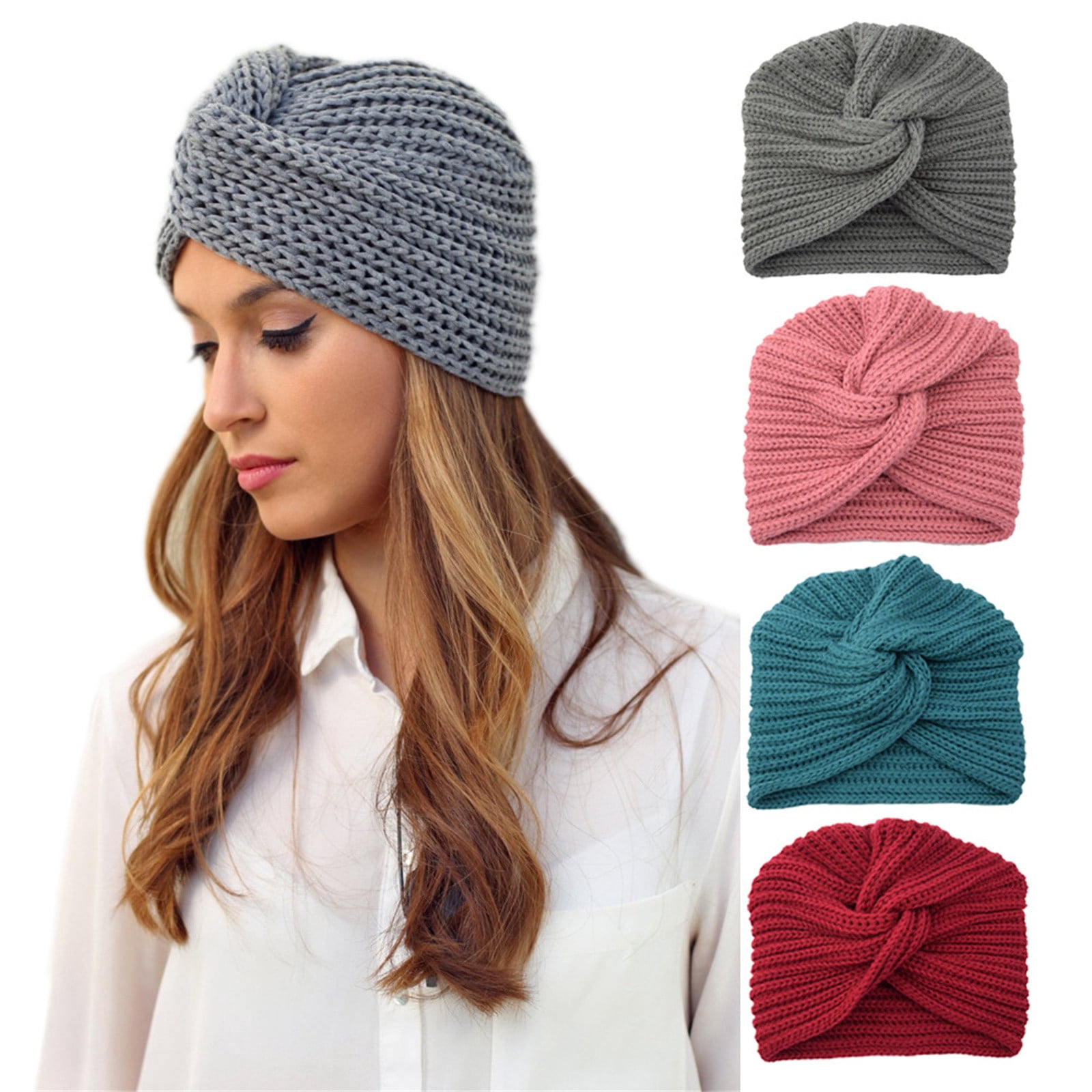 Chemo Headwear for Women Warm Cancer Patients Caps Head Wraps Turban ...