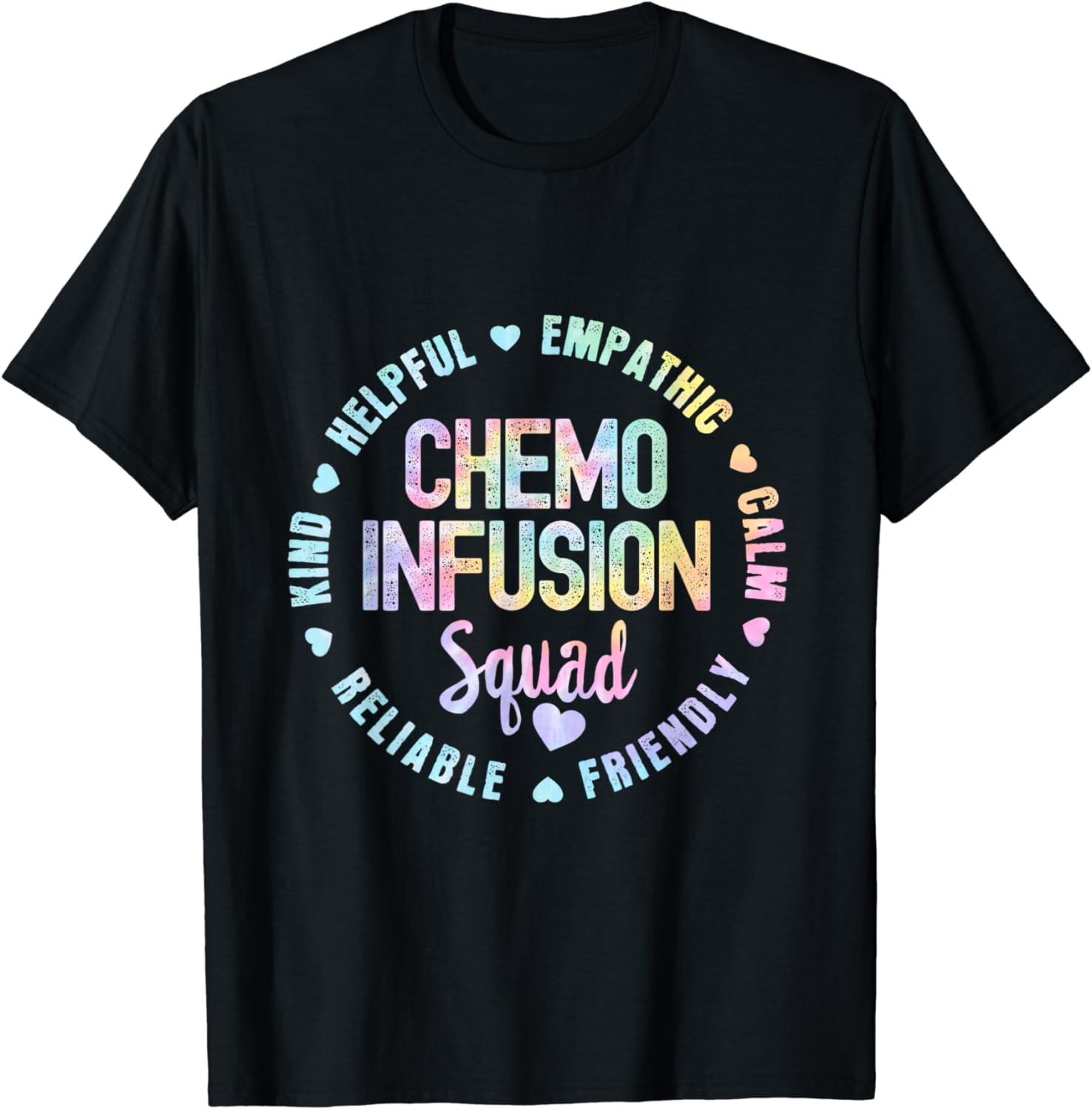 Chemo Infusion Squad Future Oncology Nurse Nursing S Tie Dye T-Shirt ...