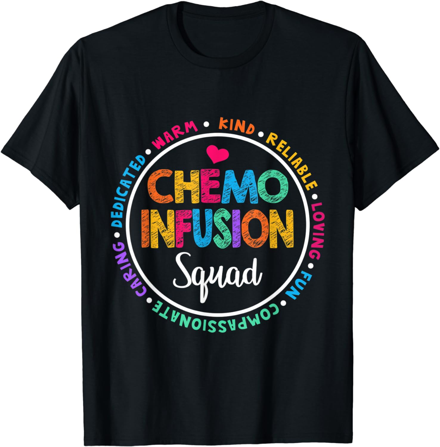 Chemo Infusion Squad Future Oncology Nurse Nursing School T-Shirt ...
